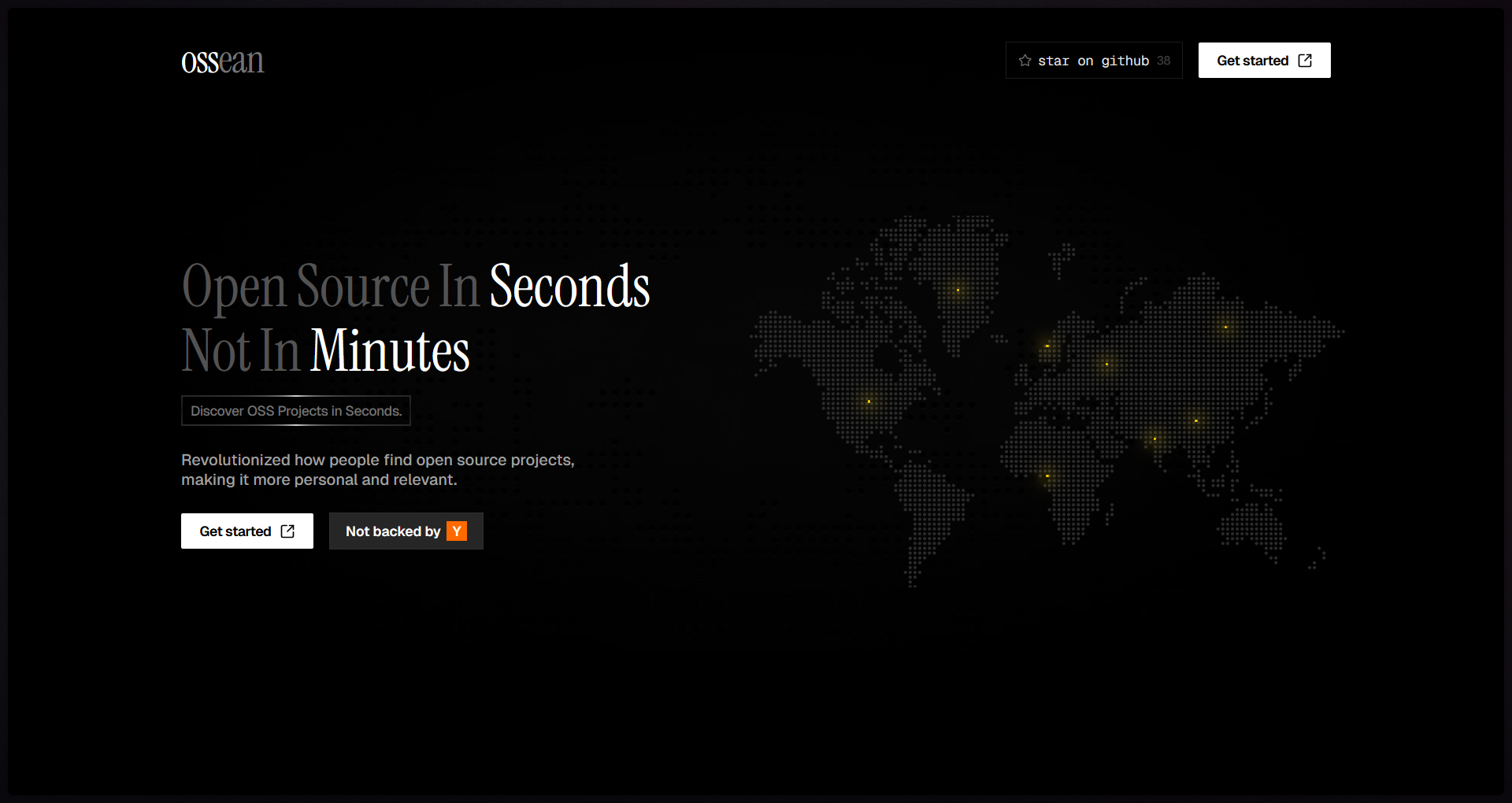 Ossean - Ocean of Open Source | Find Open Source Projects Fast